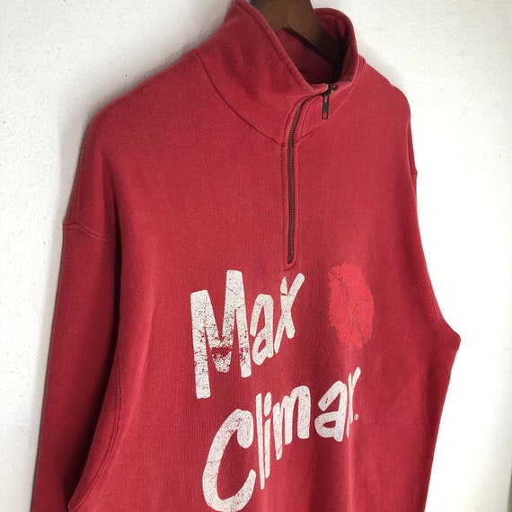 Vintage Max Climax By Oneita Size M Pullover Max Clim… - Gem
