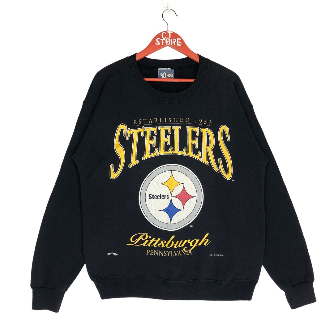 Vintage 1995 NFL Pittsburgh Steelers Pennsylvania Sweatshirt Crewneck ...