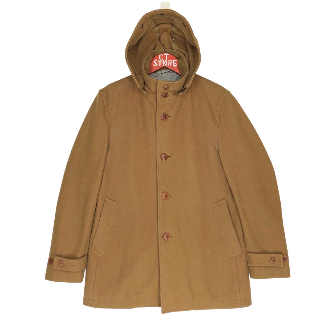 Ships Japan Wool Hoodie Jacket Size M, Ships Jacket, Japan Jacket - Etsy