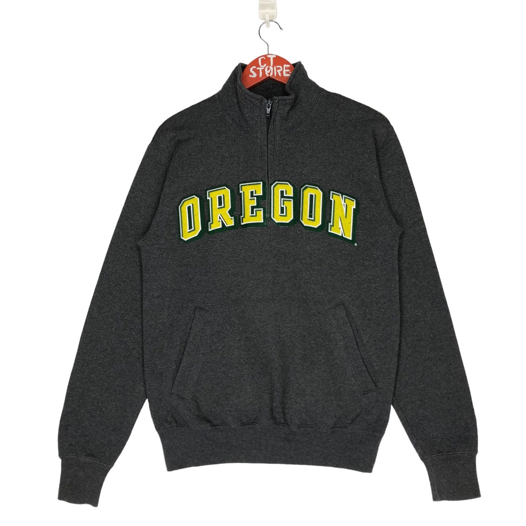 Vintage Champion Oregon Half Zip Pullover Sweater - Size S - Etsy