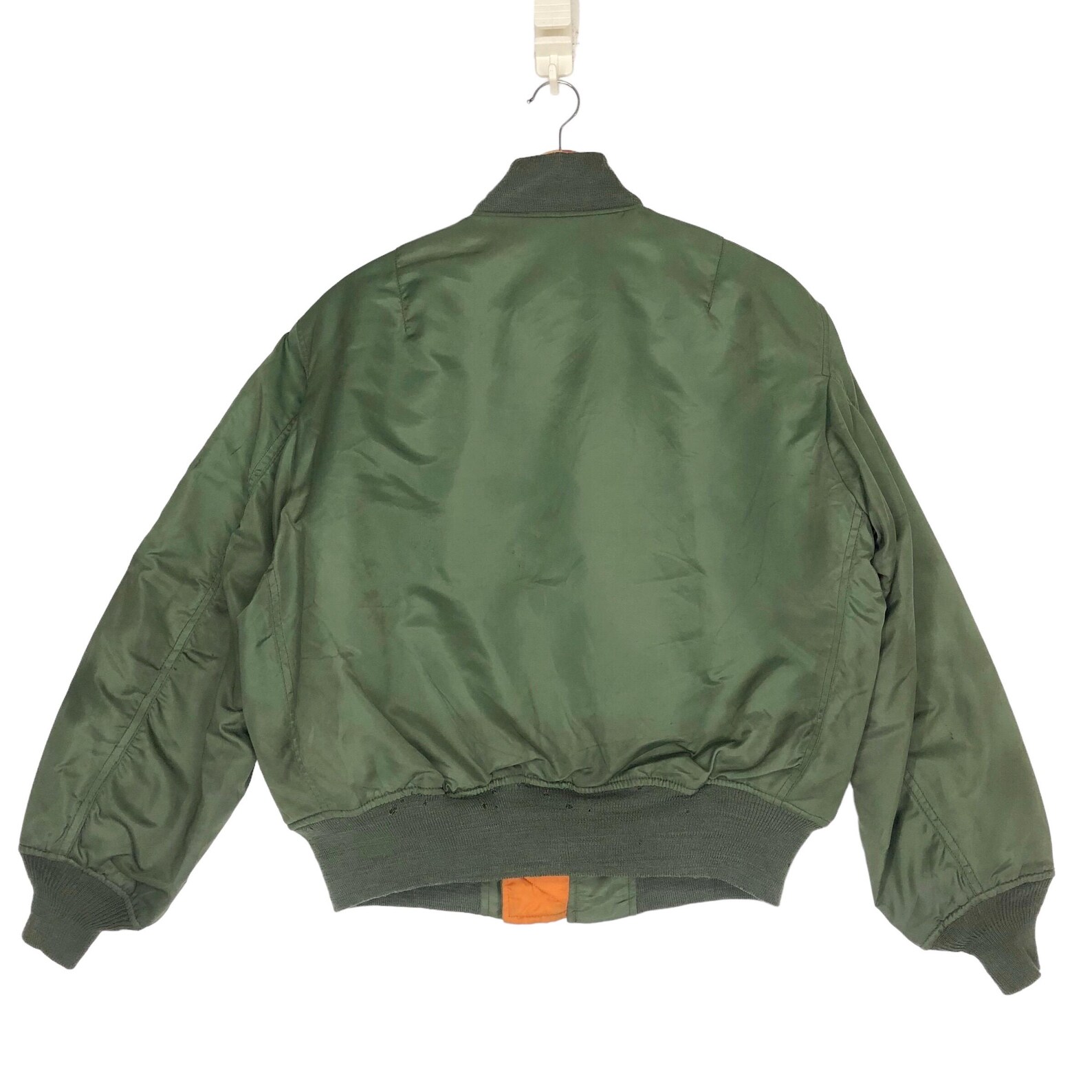 Vintage 70s MA-1 US Military Flight Jacket Size S in Green Usaf Mil-j-8279e - Etsy