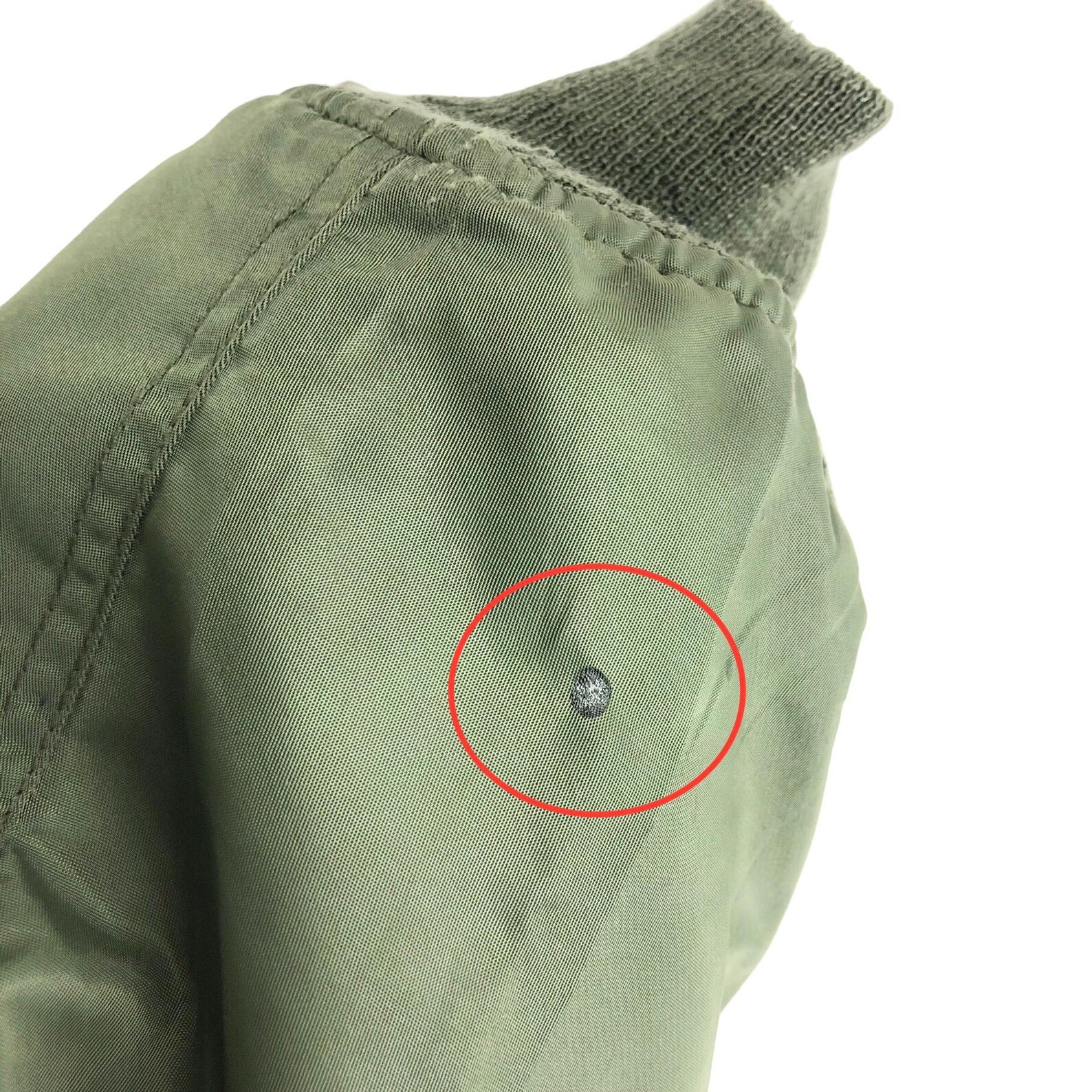 Vintage 70s MA-1 US Military Flight Jacket Size S in Green Usaf Mil-j-8279e - Etsy