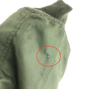 Vintage 70s MA-1 US Military Flight Jacket Size S in Green Usaf Mil-j-8279e - Etsy