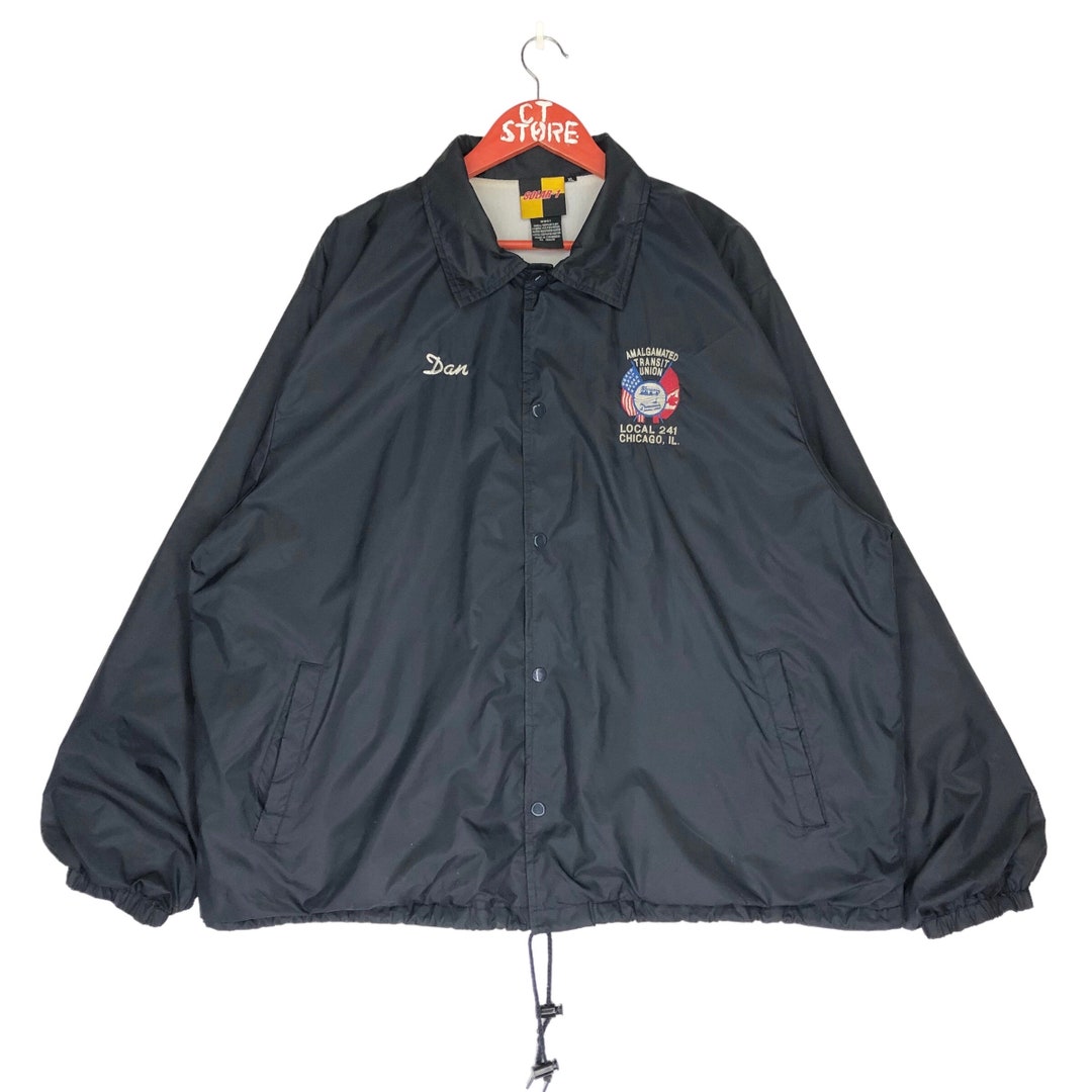 Vintage Amalgamated Transit Union Local 241 Chicago Jacket Size XL, ATU ...