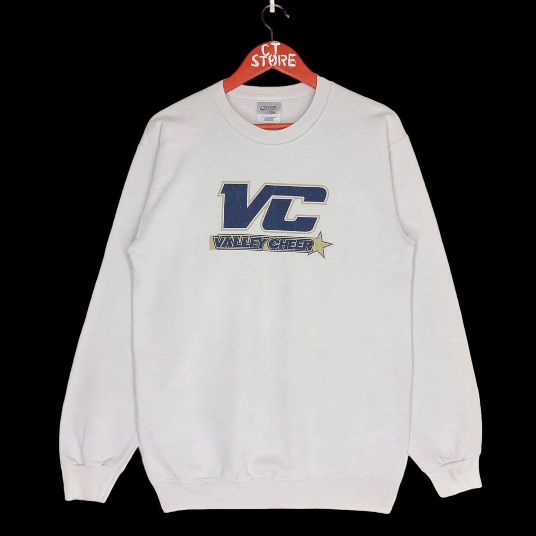Valley Cheer Sweatshirts Crew Neck Big Logo Size S - Etsy