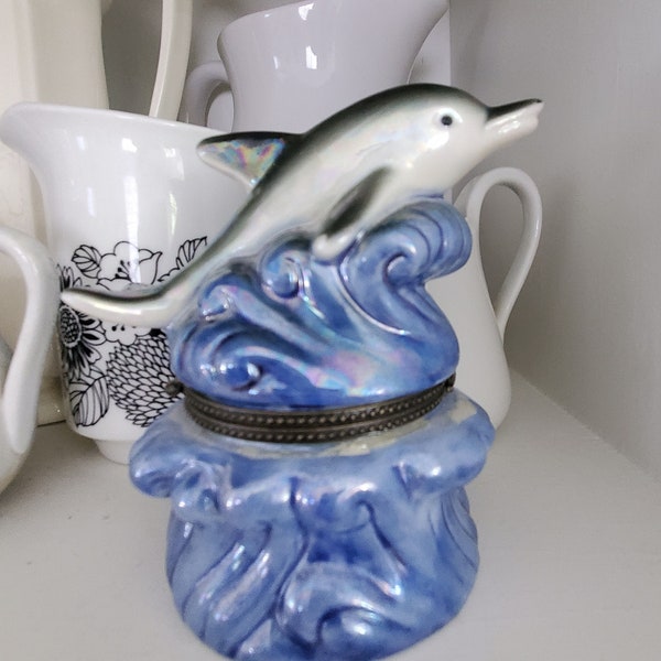 Dolphin Trinket Box - Etsy