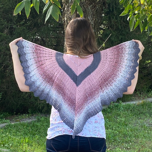 Crochet Ultimate Sacrifice Shawl Pattern - Etsy