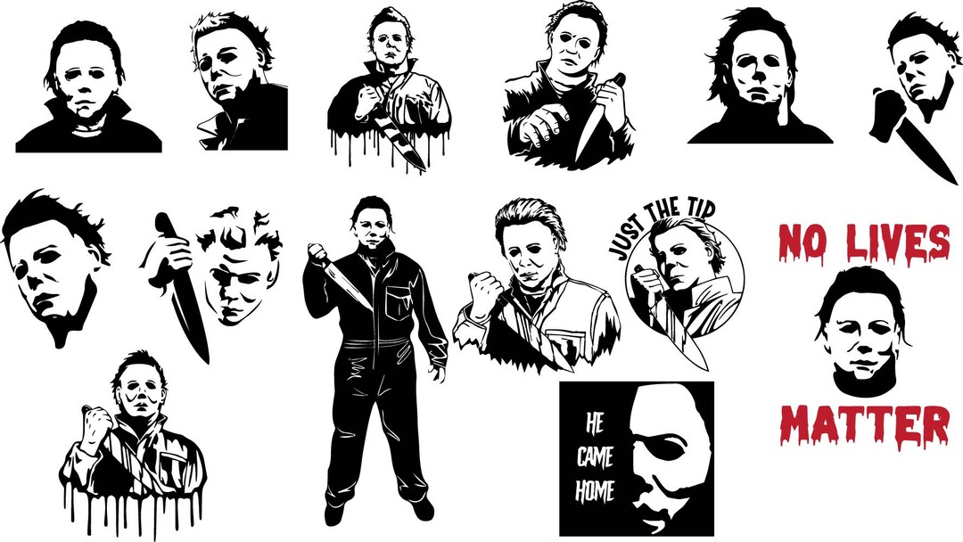 Michael SVG Cut Files Bundle Horror SVG Cut File Michael - Etsy Australia