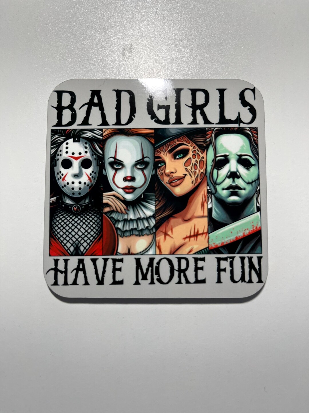 Horror Movie Villain Magnet: Sublimation Print MDF Decor - Etsy