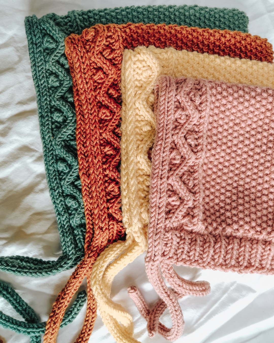 Snow Drop Bonnet - Pattern - Etsy