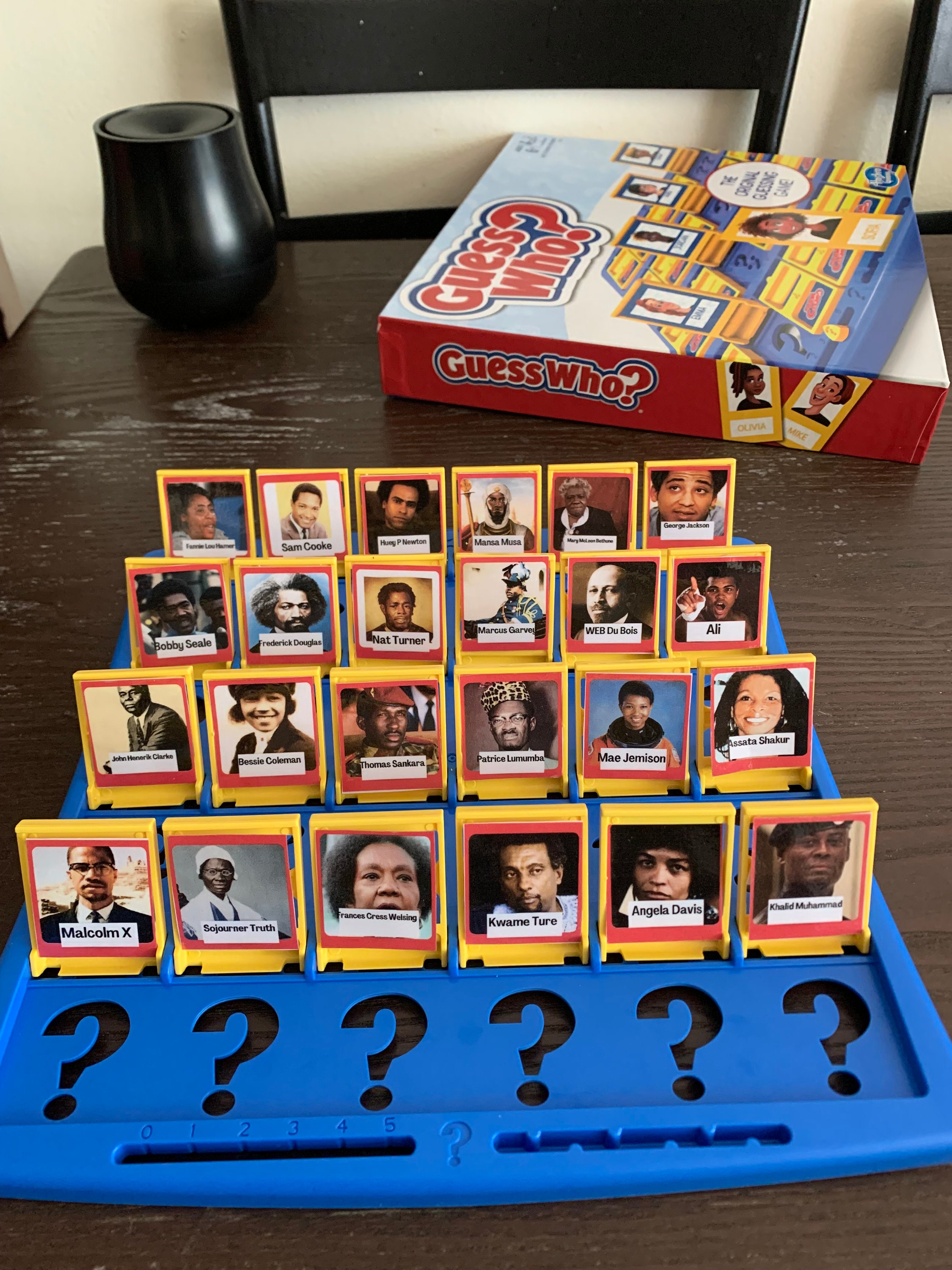Melanated History Template for Guess Who Board Game - Etsy