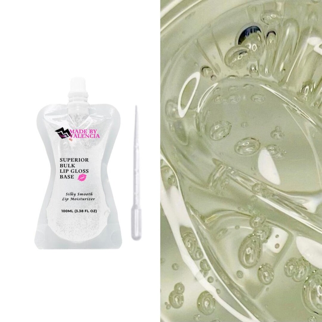 Lip Gloss Base, 100ml, Clear Moisturizing Lip Gloss, Non-sticky ...