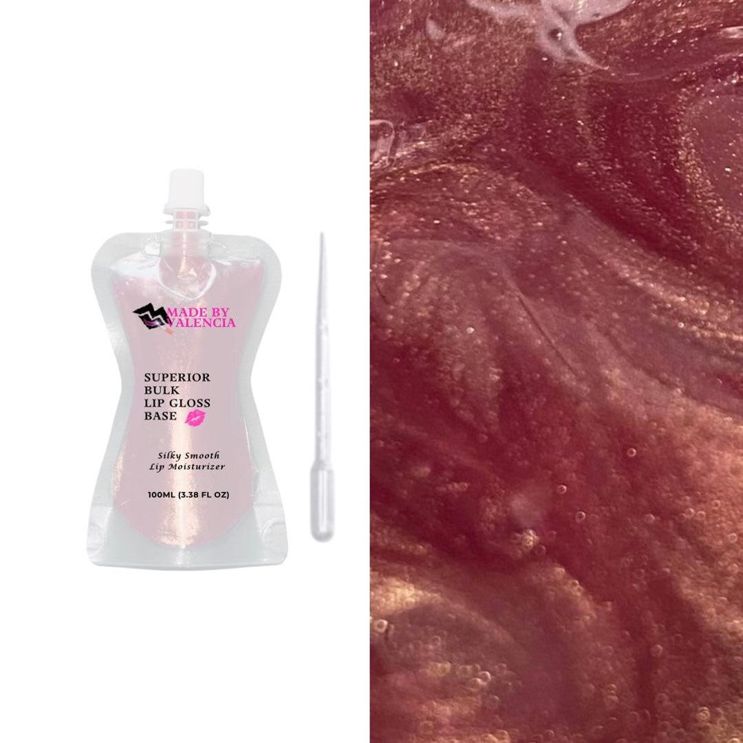 Lip Gloss Base, 100ml, Pink Lip Gloss, Wholesale, Ready to Use, MBV ...