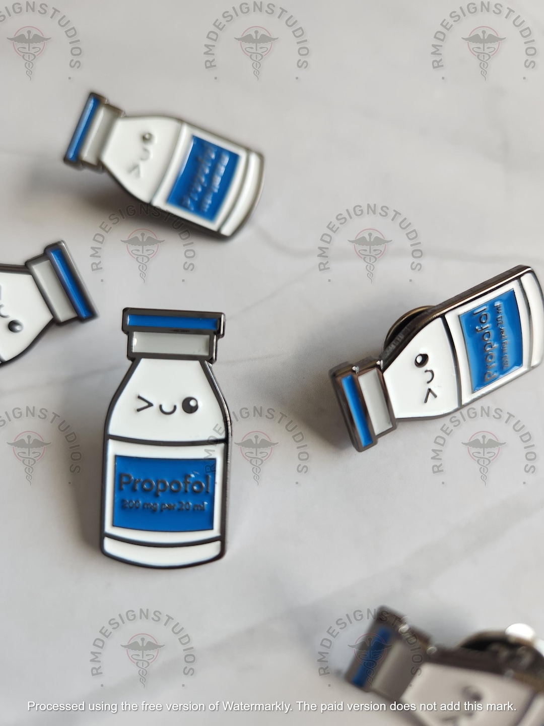 Cute Propofol Bottle Enamel Pin – Fun & Adorable Medical Accessory - Etsy