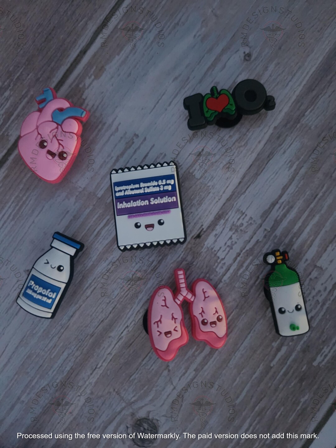 Unique Medical-themed Shoe Charms, Healthcare Accessories, Great Gift ...