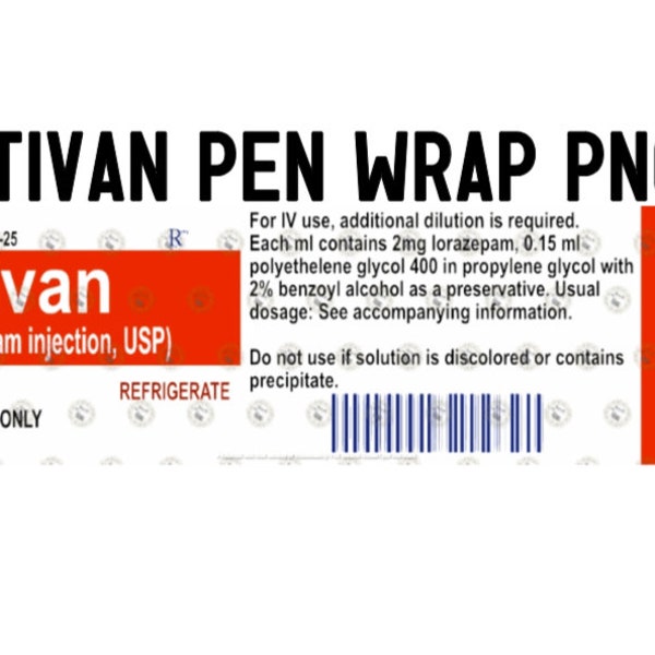 Ativan Svg - Etsy