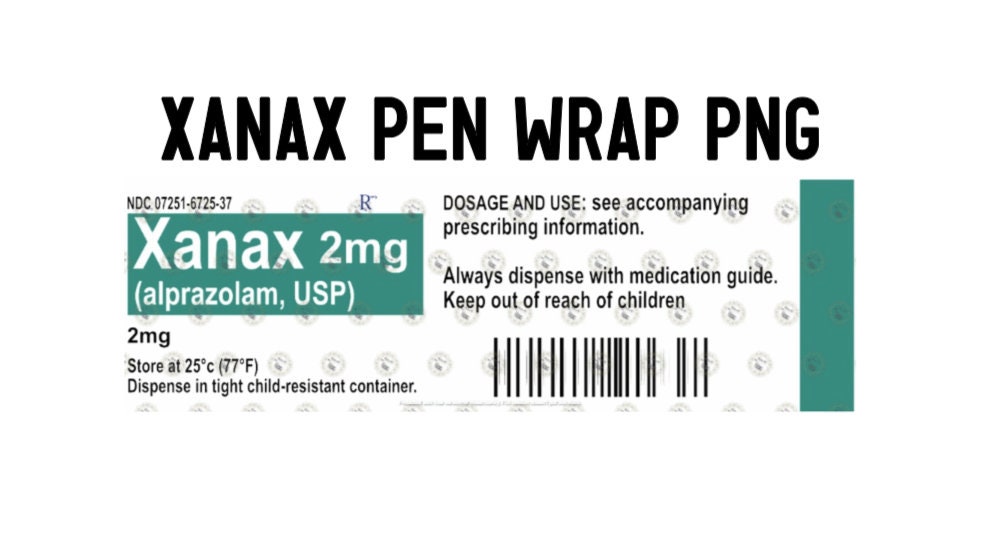 Xanax Label