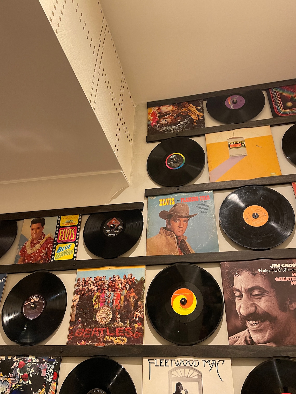 Vinyl Record Storage Shelf Wall Mounted Record Holder - Etsy