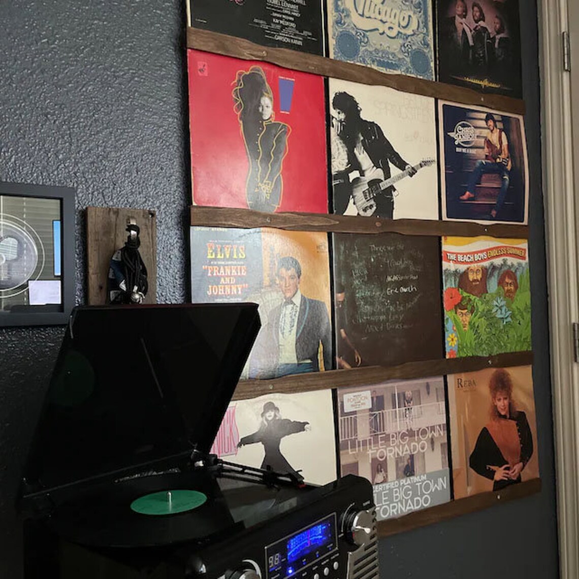 Expansion Rail - Vinyl Record Storage Shelf | Wall Mounted Record ...