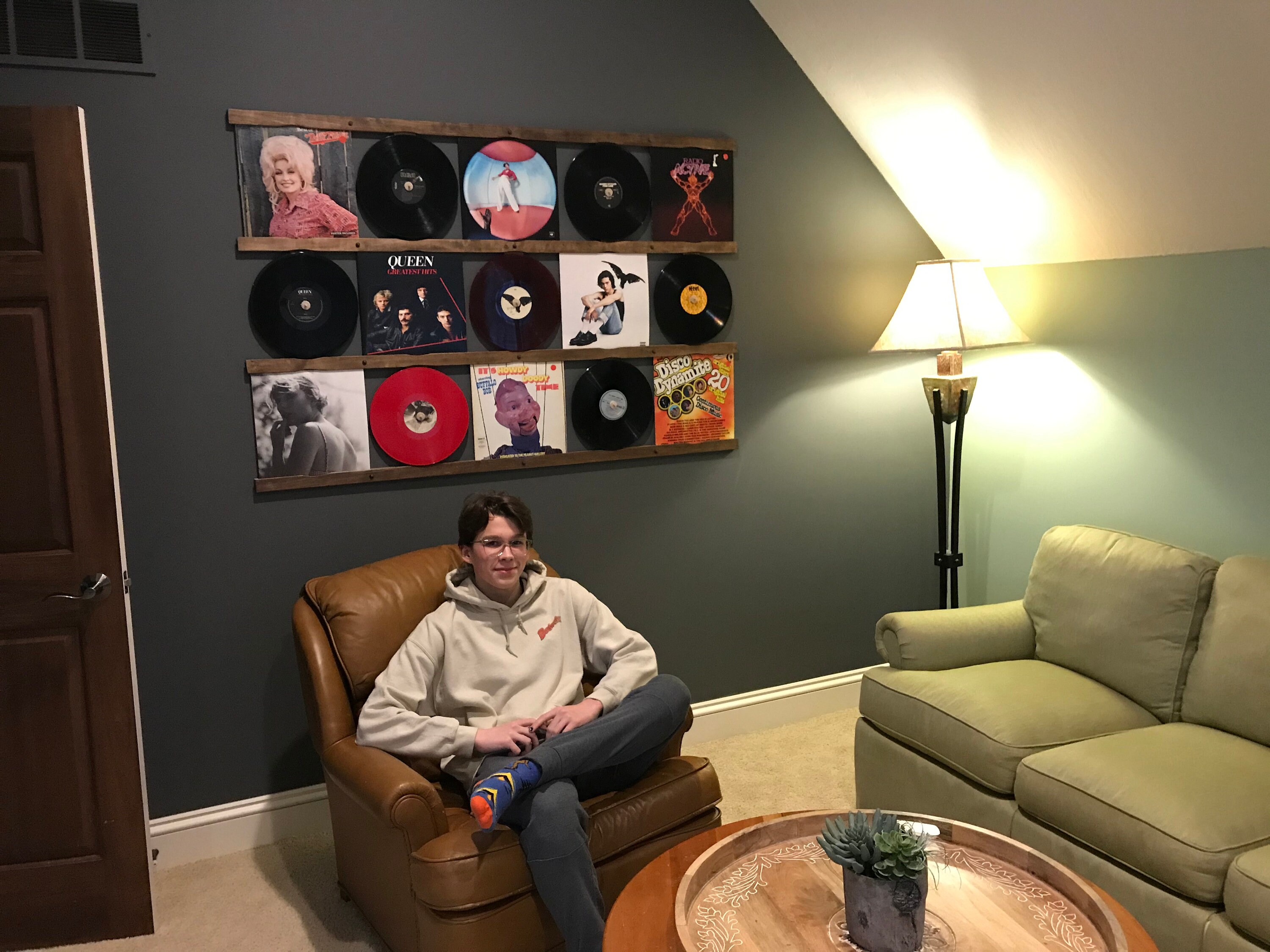 Vinyl Record Storage Shelf Wall Mounted Record Holder - Etsy