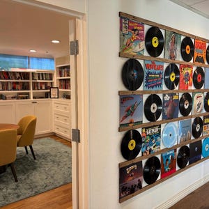 Vinyl Record Storage Shelf | Wall Mounted Record Holder [aspen] - Etsy
