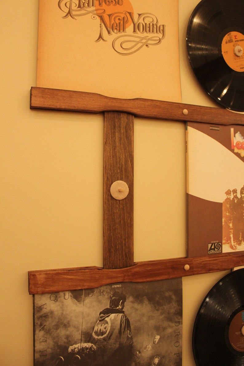 Vinyl Record Storage Shelf Wall Mounted Record Holder - Etsy