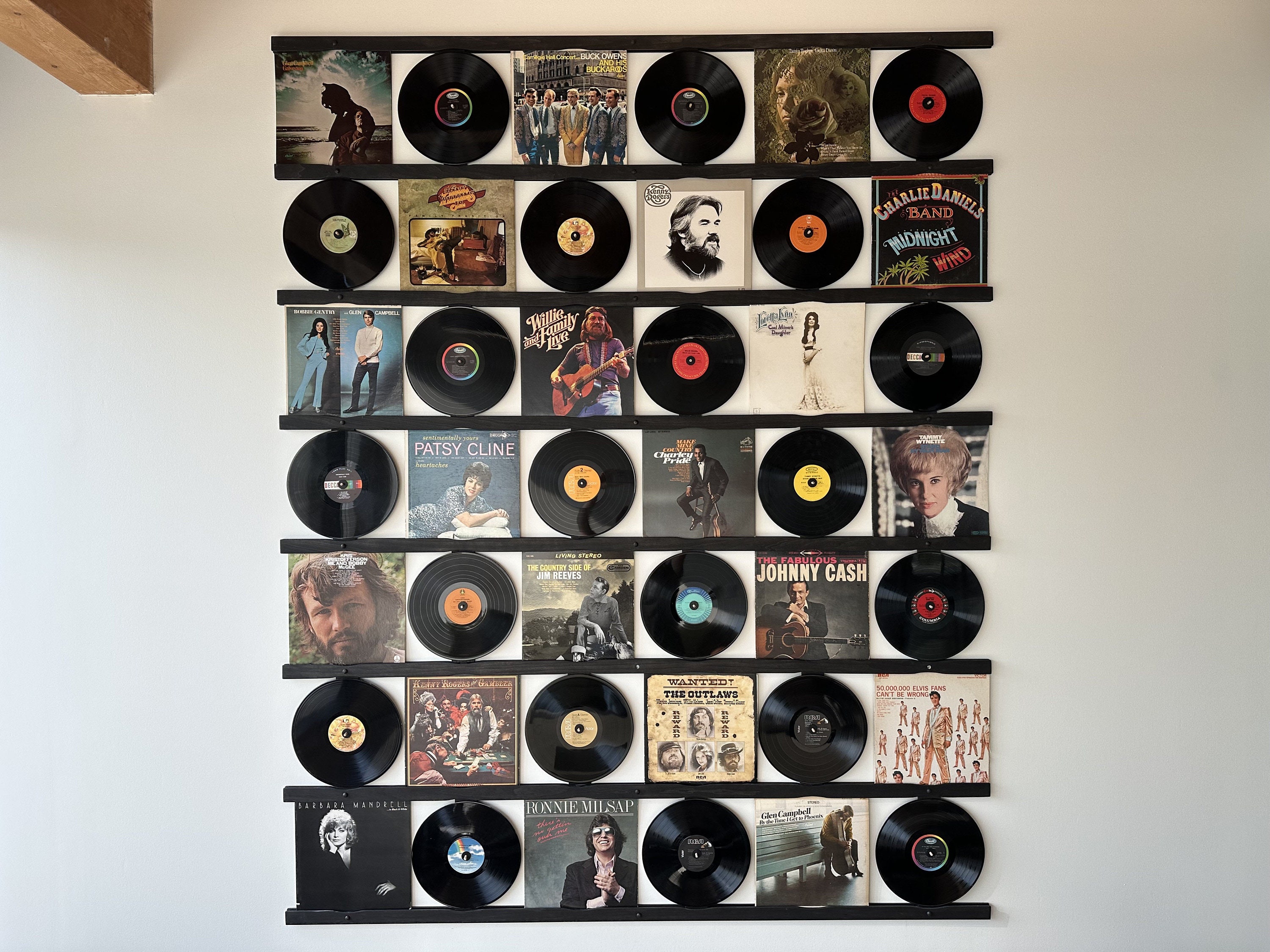 Expansion Rail - Vinyl Record Storage Shelf | Wall Mounted Record ...