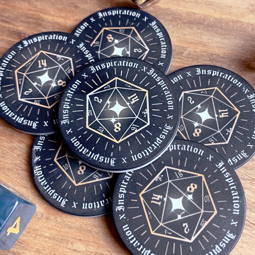 Dungeons and Dragons Campfire Tokens - Etsy UK
