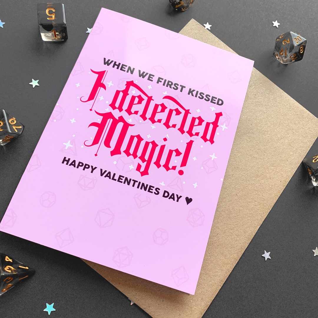 D&D Valentines Day Card Dungeons and Dragons Card, Dnd Valentines ...