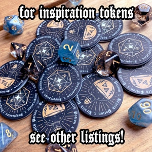 D&D Potion of Healing Tokens Dungeons and Dragons Health Potion Tokens ...