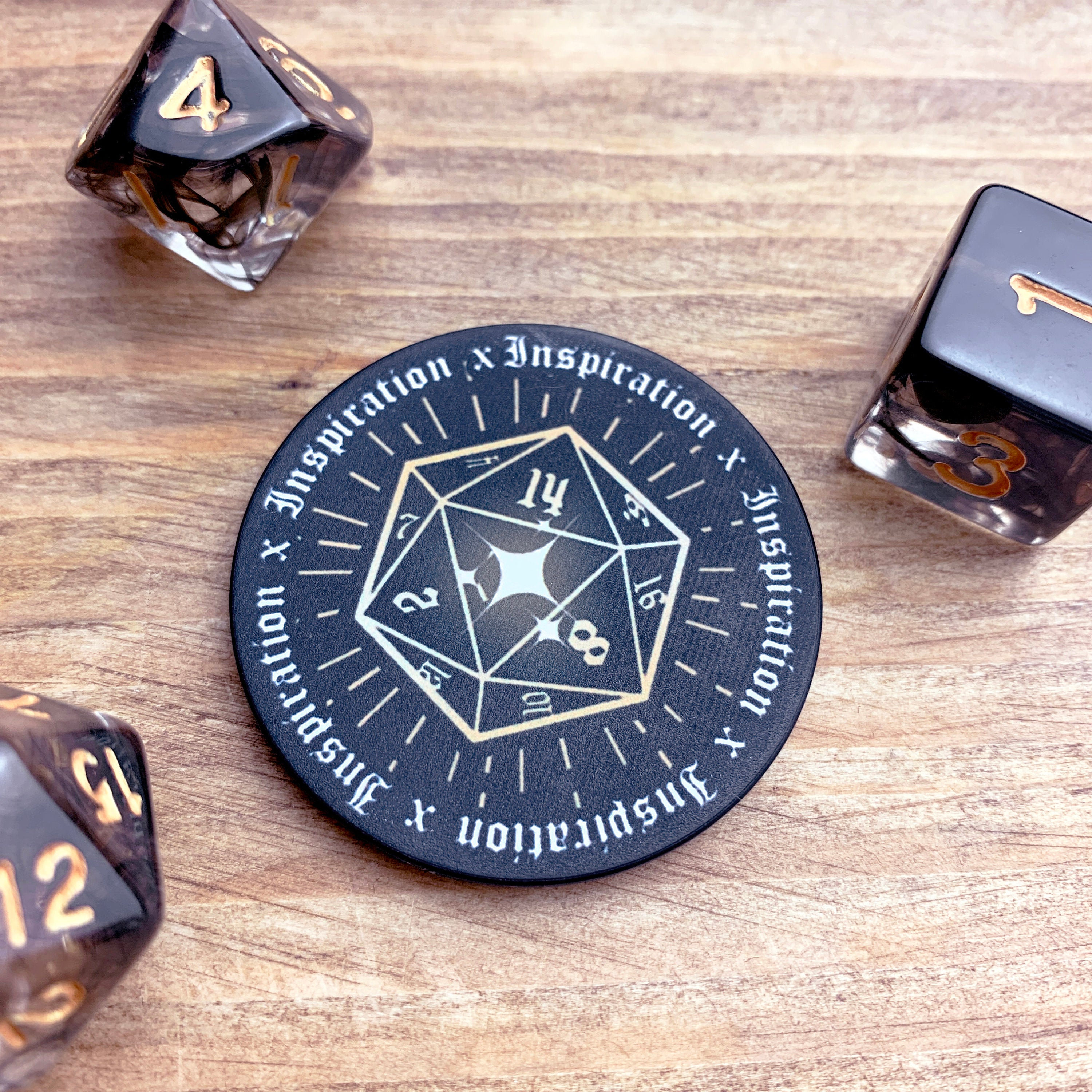 D&D Inspiration Tokens Dungeons and Dragons Inspiration | Etsy