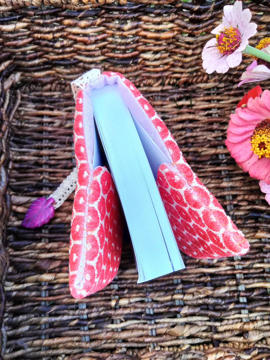 Handmade Book Cover; in This Moment Daily Meditation Book Cover; Coda ...