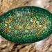 Dot Painted Oval "lucky" Paperweight Shamrock - Etsy