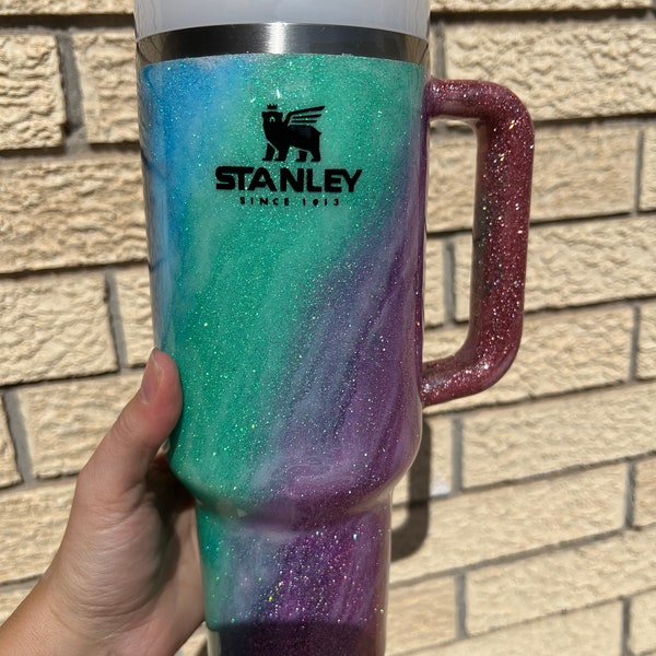 Stanley Swirl 40oz Tumbler With Handle - Etsy