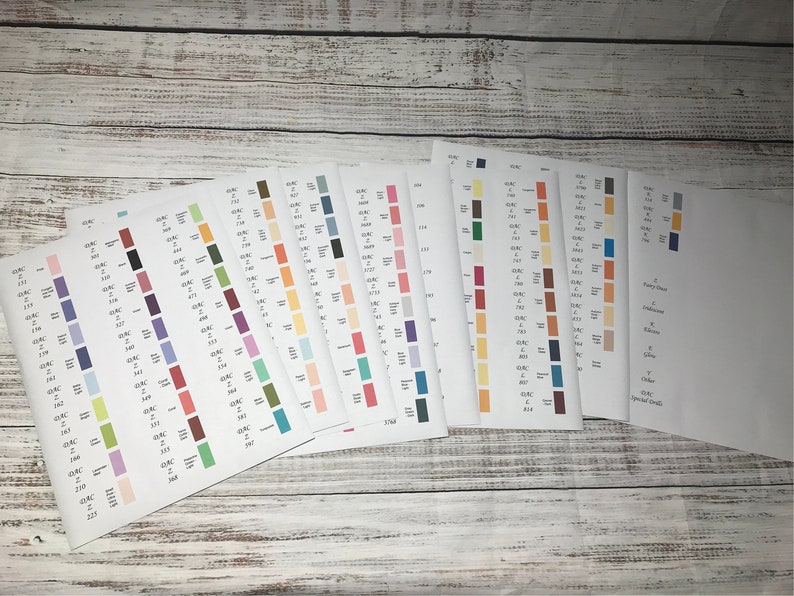 DAC Special and 6000 #s Drills Diamond Painting Spare Drill Labels ...