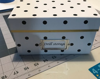 Diamond Dot Storage Box - Etsy