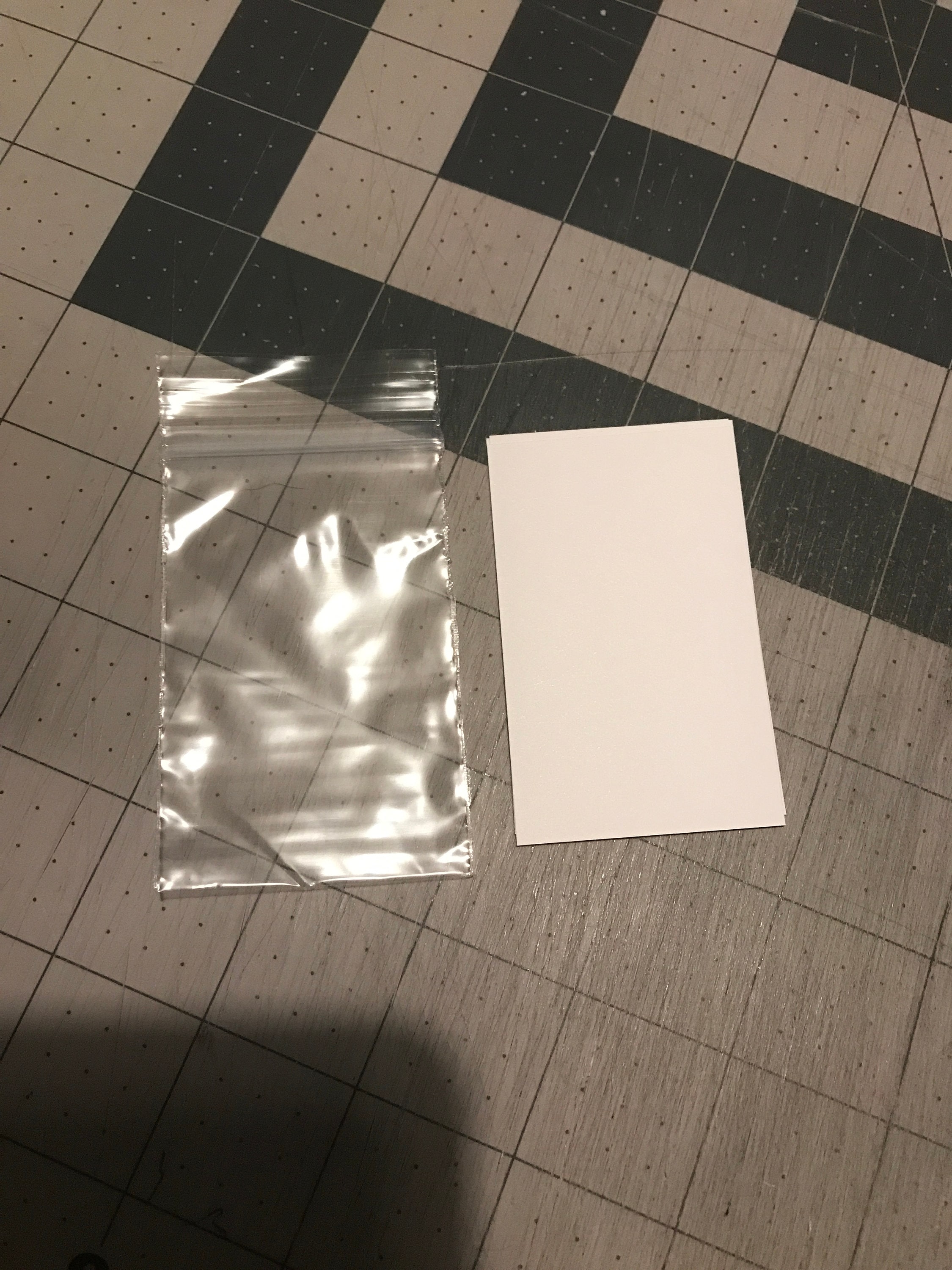 Baggie cards — Flawsome Crafter