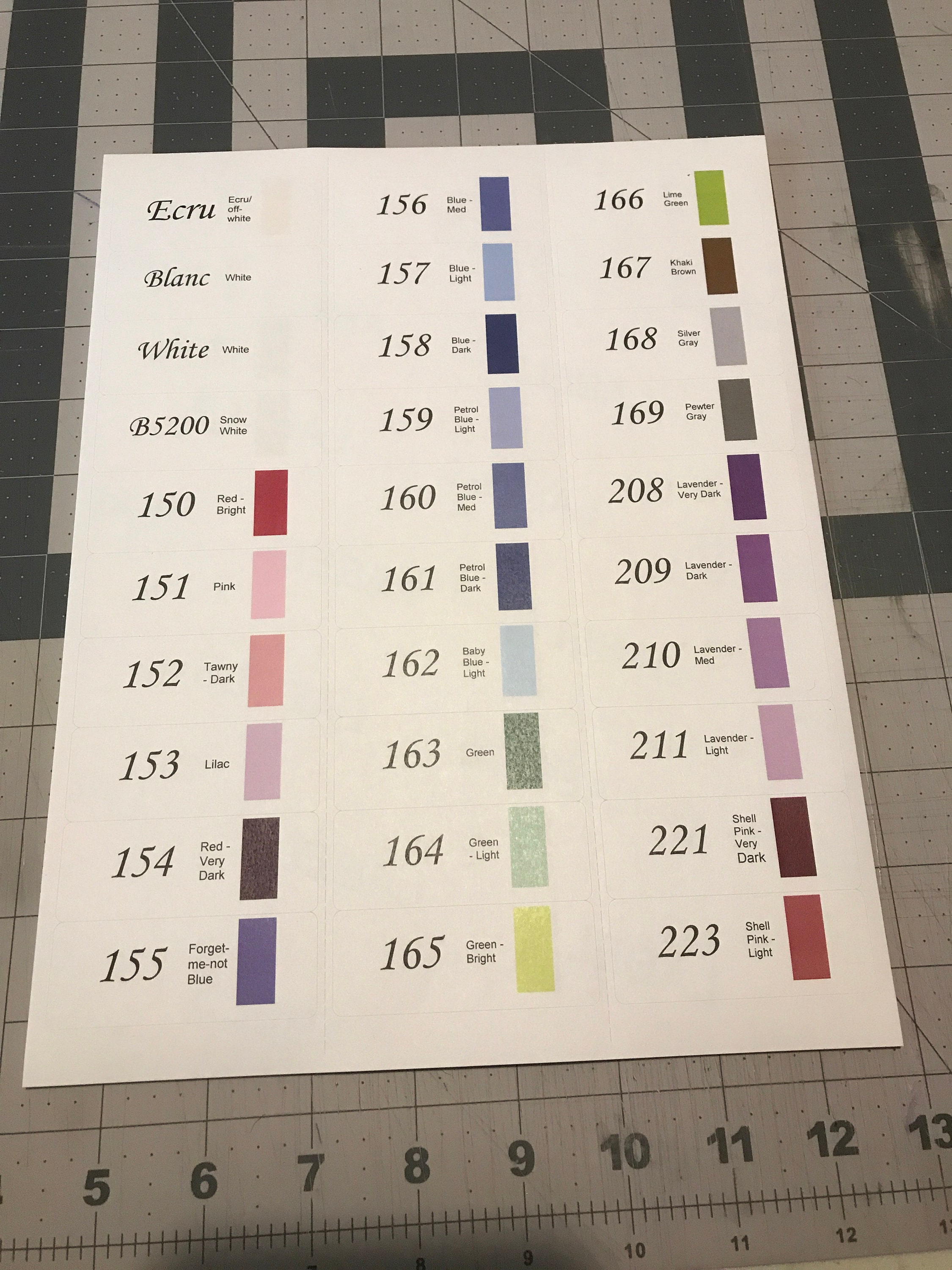 Labels/stickers Dmc/diamond Painting Labels Spare Drill - Etsy