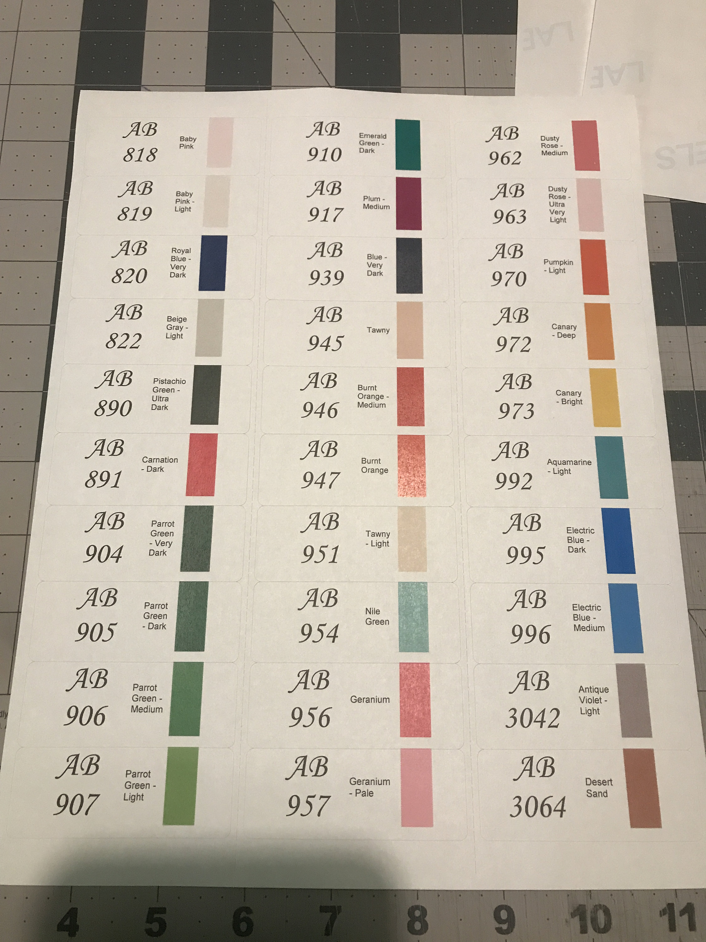 AB aurora Borealis & DAC AB Labels/stickers - Etsy