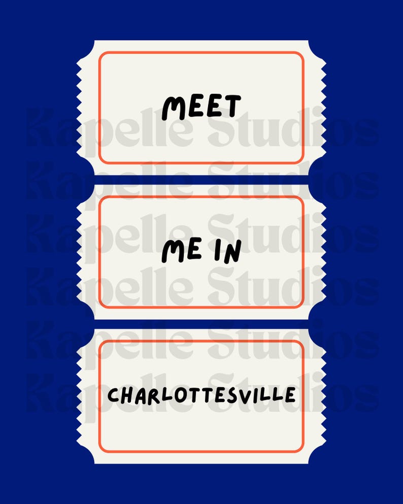 University of Virginia Digital Download Prints, UVA, Virginia Hoos ...