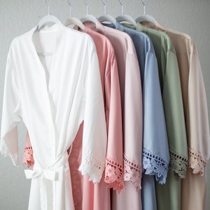 Personalized Bridesmaid Robes- Robes for Flower Girls- Bridesmaid Gift ...