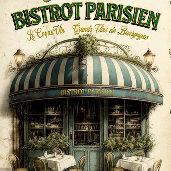 French Bistro - Etsy