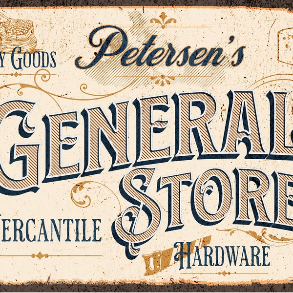 General Store Sign - Etsy