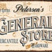 Personalized Vintage Style General Store Sign. Retro Kitchen Sign ...