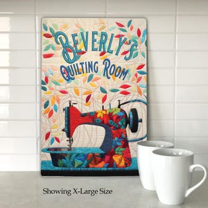 Quilting Room Sign | Personalized Metal Sign | the Perfect Gift for Any ...