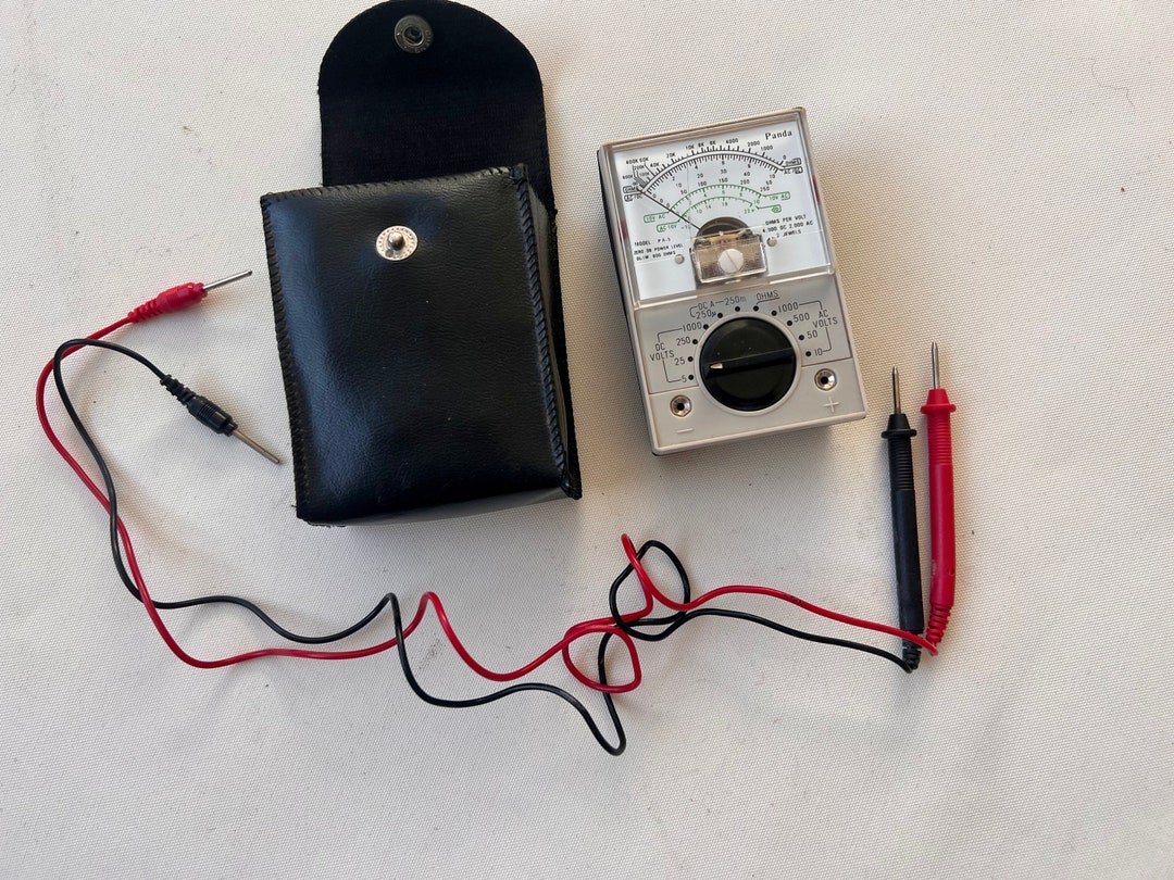 Vintage Transistor Mini Multi-tester Calectro H3-349 With Case, Japan ...
