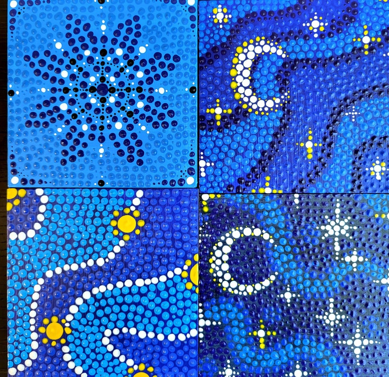 Dot Painting Custom Art Commission - Etsy