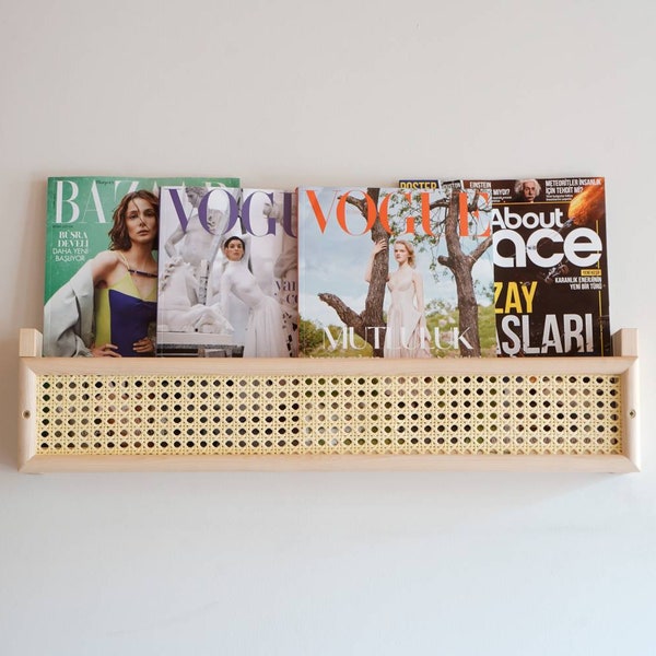 Wall Magazine Rack - Etsy