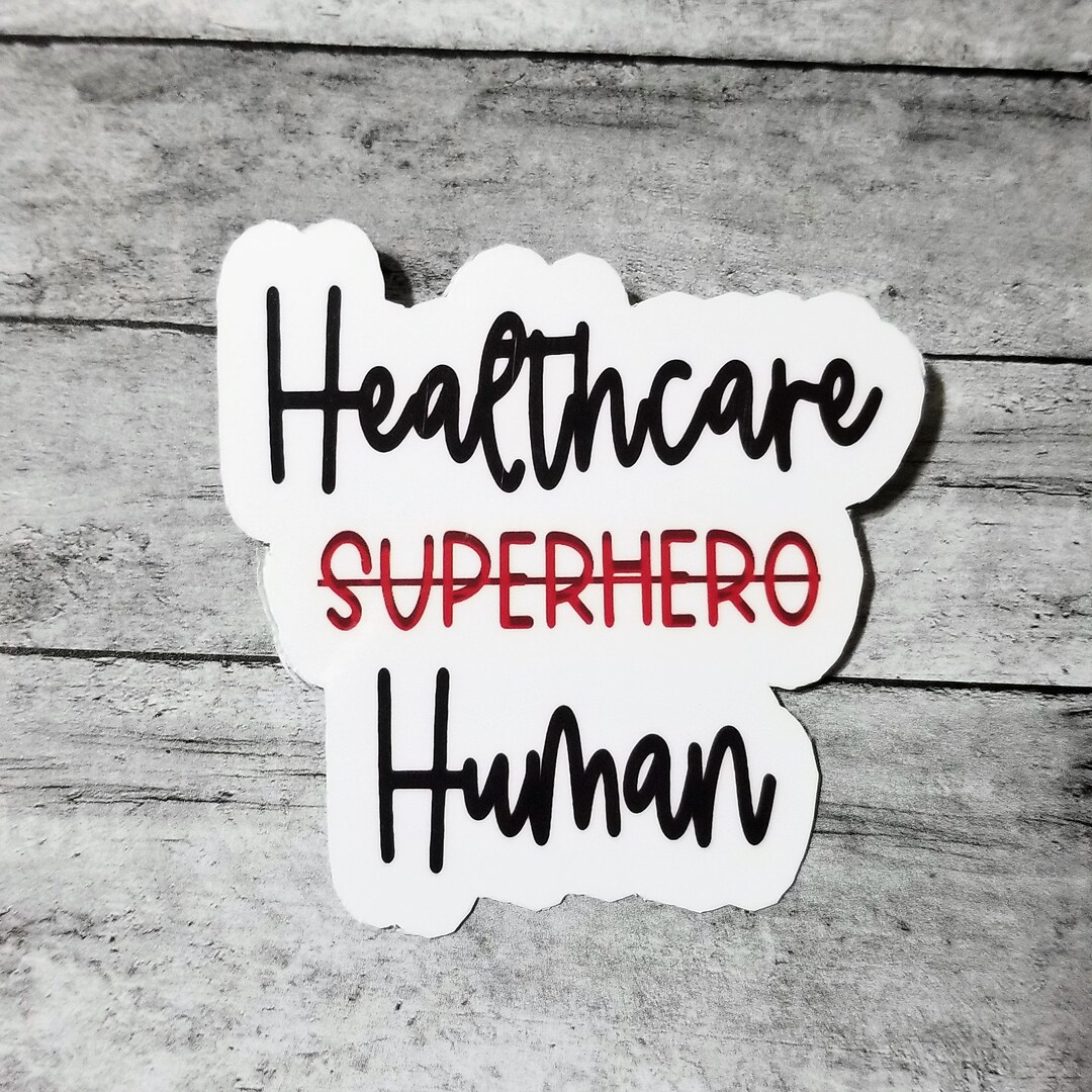 Healthcare Hero Sticker / Healthcare Humans / Nurse Stickers ...