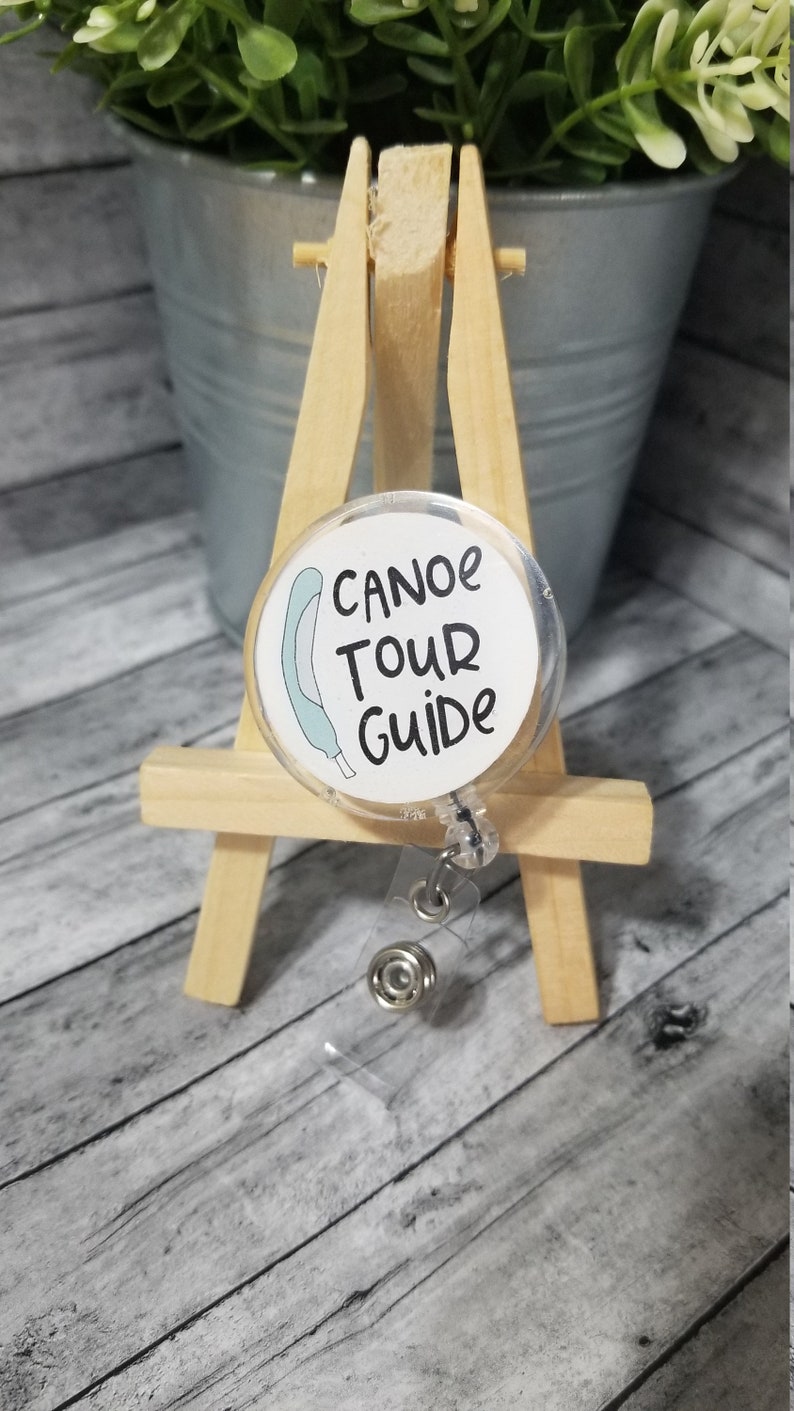 Cooter Canoe Badge Reel: Funny Nurse Retractable Badge - Etsy